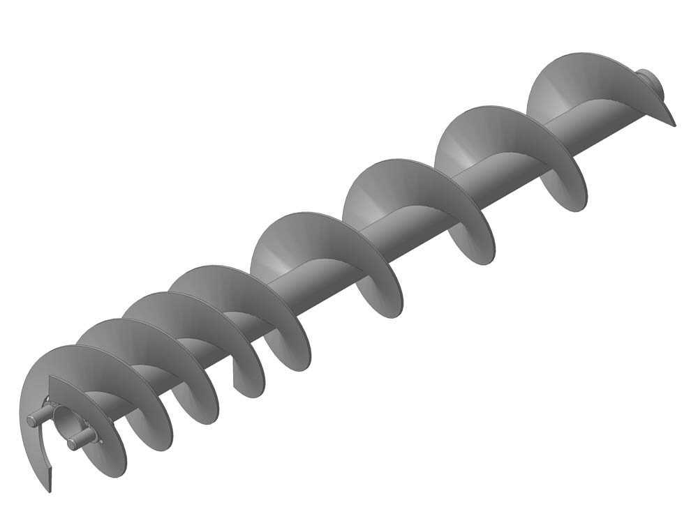 AH136635 Clean grain loading auger fits John Deere